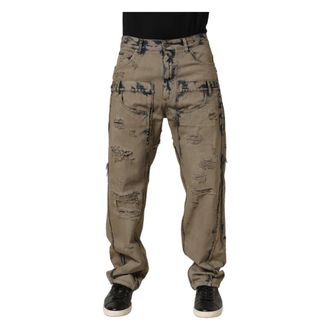 Dolce & Gabbana Gerades Jeans - - Jeans - Herren - Beige - XS