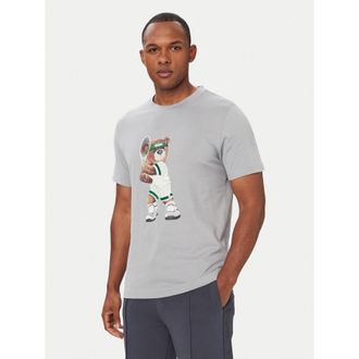 Guess T-Shirt Z6YI28 K5092 Hellgrau Regular Fit
