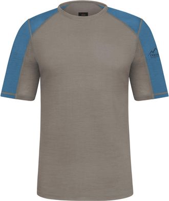 Normani Herren Merino Sommer T-Shirt Halbarmshirt Outdoor Short Sleeve Kurzarm Oberteil Funktionsoberteil Baselayer 100% RWS Merinowolle - Mulesing Frei Farbe