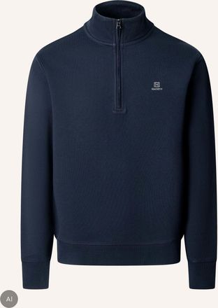 Hackett Sweatshirt Hrtg H Sml Logo Hz blau