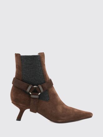 Brunello Cucinelli Stiefel Damen Farbe Kaffee Braun