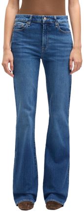 7 For All Mankind Womens The Leggy Bootcut Moonwater Jeans, Mid Blue, 27