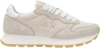 Sun 68 Femme, Chaussures, Beige, Taille: 39 EU Ally Glitter Textile