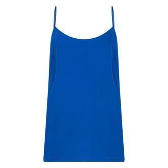 Alberta Ferretti Femme, Tops, Bleu, Taille: 36 FR Top sans manches