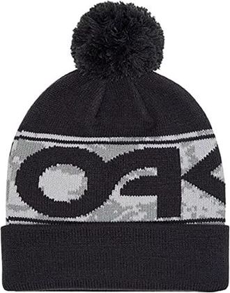 Oakley Wanderlust Bonnet &agrave; Pompon, Fer forg&eacute;, Taille Unique Mixte