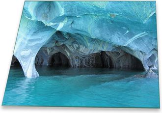 Decorwelt | Herdabdeckplatte 60x52 cm Ceranfeld 1-Teilig Universal Elektroherd Induktion für Kochplatten Herdschutz Deko Schneidebrett Sicherheitsglas Spritzsch