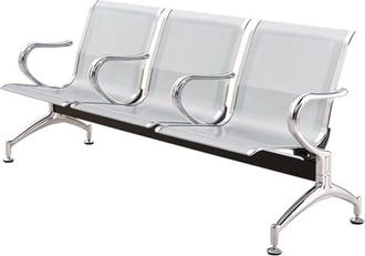 Generic Chaise de salle dattente confortable avec accoudoirs et dossier, solution dassise idéale pour les bureaux, les zones de réception, les aéroports et le