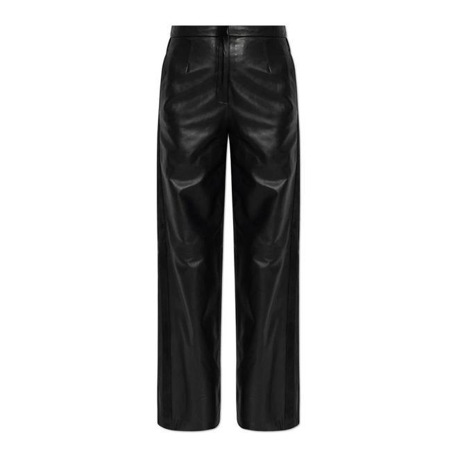 Iro, Femme, Pantalons, Noir, Taille: 40 FR Pantalon en cuir Uleth