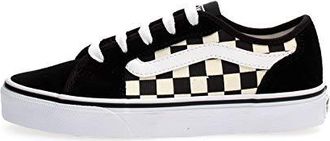 Vans Filmore Decon Suede/Canvas, Basket Femme, Checkerboard Black White, 36 EU