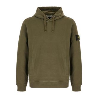 Stone Island Stylischer Sweatshirt f&uuml;r M&auml;nner - - Sweatshirts & Hoodies - Herren - Gr&uuml;n - L