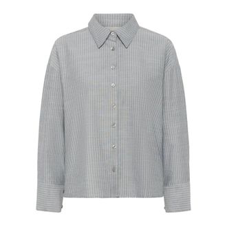 MY ESSENTIAL WARDROBE Femme, Blouses et Chemises, Gris, Taille: 42 FR Chemises