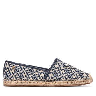 Tommy Hilfiger Espadrilles Tommy Hilfiger Th Monogram Jacquard FW0FW09501 Braun