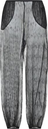 Frankie Shop Femme, Pantalons, Noir, Taille: 38 FR Orissa Sheer Balloon Pants