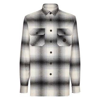 Philipp Plein Plaid Overshirt Signature - - Shirts - Herren - Mehrfarbig - XL