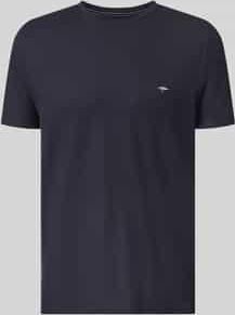 Fynch-Hatton Regular Fit T-Shirt mit Logo-Stitching