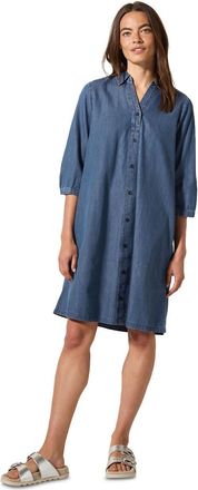 Cecil Damen B144429 Kleid, Mid Blue Wash, XXL