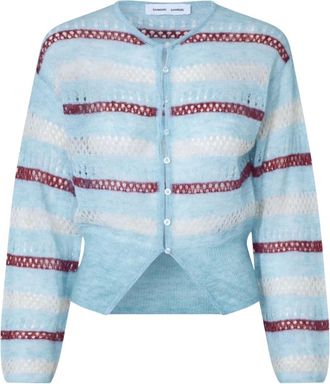 Sams&oslash;e & Sams&oslash;e Femme, Pulls, Multicolore, Taille: 36 FR Slim Short Cardigan