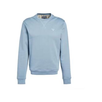 Barbour Gewaschener Blauer Rundhalspullover - - Sweatshirts & Hoodies - Herren - Gr&uuml;n - M