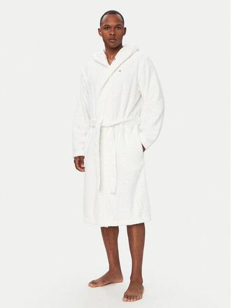 Tommy Hilfiger Bademantel UM0UM03660 Wei&szlig; Relaxed Fit