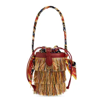 Dolce & Gabbana Femme, Sacs, Multicolore, Taille: ONE Size Panier Raffia Capri