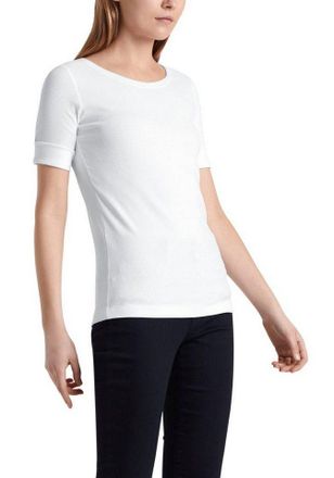 Marc Cain Rundhalsshirt Seasonal Colours I Premium Damenmode Rundhals-Shirt mit halben &Auml;rmeln