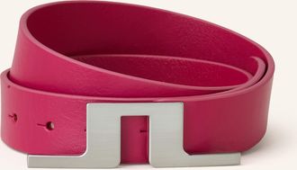 J.Lindeberg J.Lindeberg Ledergürtel rot