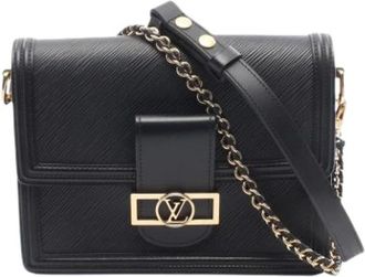 Louis Vuitton Sac bandouli&egrave;re vintage doccasion - Femme - Pre-owned - Noir - Taille: ONE Size