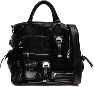 Cynthia Rowley sac à main à poches cargo - Noir