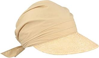 Seeberger 51175 - Casquette de baseball - Uni - Femme - Beige (leinen 93) - Taille Unique (Orig.)