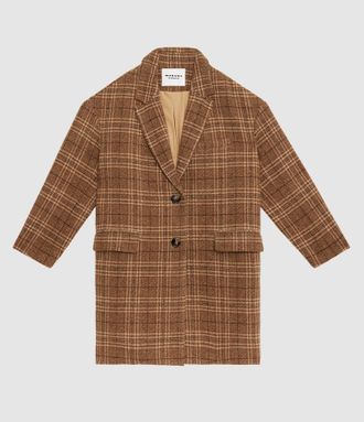 Isabel Marant Manteau Limiza Caramel