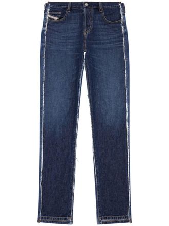 Diesel Zweifarbige Dieseloves Lee Jeans - Blau