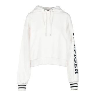 Tommy Hilfiger Baumwoll-Sweatshirt Modell: Felpa - - Sweatshirts & Hoodies - Damen - Beige - M