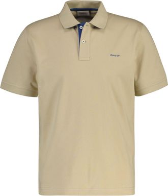 GANT Regular Contrast Pique Rugger Poloshirt