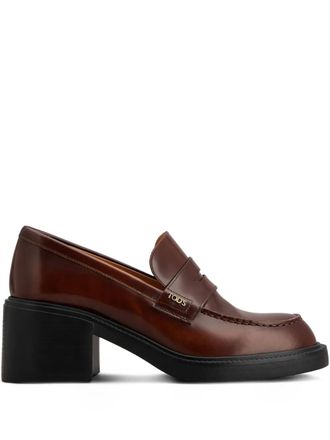 Tod's Loafer aus Leder 60mm - Braun