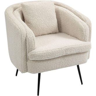 Nordlys Nordlys - Fauteuil de Salon Design Scandinave Pieds Metal