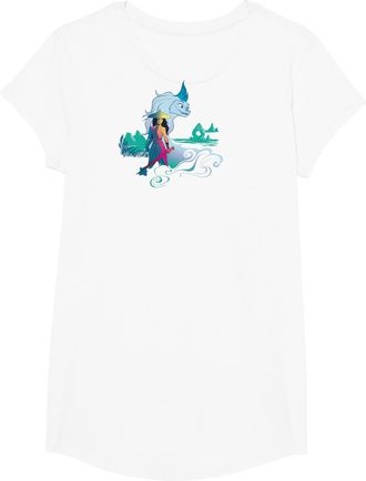 Disney Raya and the Last Dragon Watercolor T-Shirt