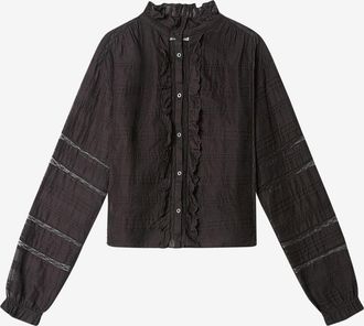 Isabel Marant Haut / Top Peline - Femme - Noir - Taille 34 - Marant &Eacute;toile