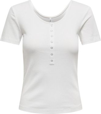 Only Onlsimple Life S/S Button Top Box JRS