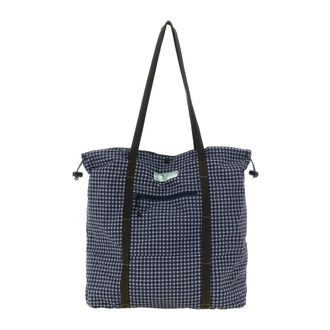 Gramicci Plaid Climbing Tote - - Bags - Herren - Blau - ONE SIZE