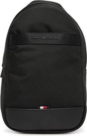 Tommy Hilfiger Rucksack Th Nylon Travel Sling Bag AM0AM13572 Schwarz