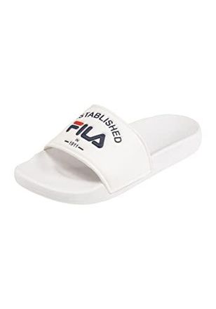 Fila Homme Baywalk 23 Pantoufles Mocassin, Blanc, 44 EU