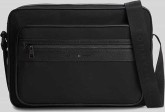 Tommy Hilfiger Umh&auml;ngetasche mit Label-Schriftzug Modell TH REPREVE MESSENGER