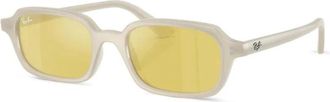 Ray-Ban unisex, Accessoires, Blanc, Taille: 49 MM Zuri Lunettes de soleil