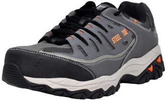 Skechers Herren Afterburn M. Fit, Anthrazit/Grau, 42 EU