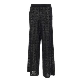 Loulou Studio Femme, Pantalons, Noir, Taille: 40 FR Egeo Pantalons