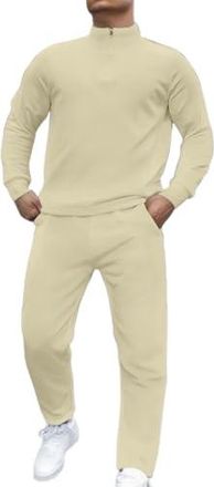 Generic Ensemble De Survetement Homme Combinaison Oversize Large Decontracte Femme Leger Garcon Vintage Tailleur Polo Ville Laine Identique Legere Manchette C