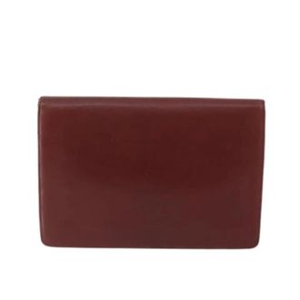 Cartier Pre-owned Cuir pochettes-minaudieres - Femme - Pre-owned - Rouge - Taille: ONE Size