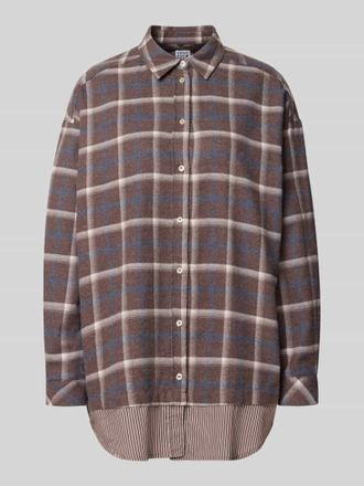 Emily van den Bergh Relaxed Fit Hemdbluse in Layering-Optik