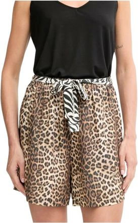 Liu Jo Femme, Shorts, Brun, Taille: 42 FR Beach Shorts