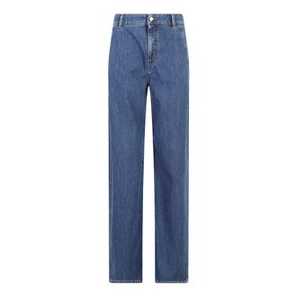 Max Mara Conico Barrel Leg Jeans - - Jeans - Damen - Blau - 2XS